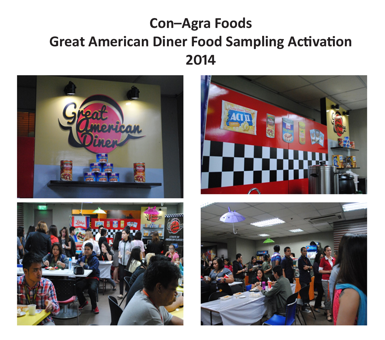 2014 PIAA Con–Agra Foods Food Sampling Activation